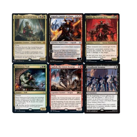 Magic: The Gathering | Other | Custom Commander Deck Korvold Angrath ...